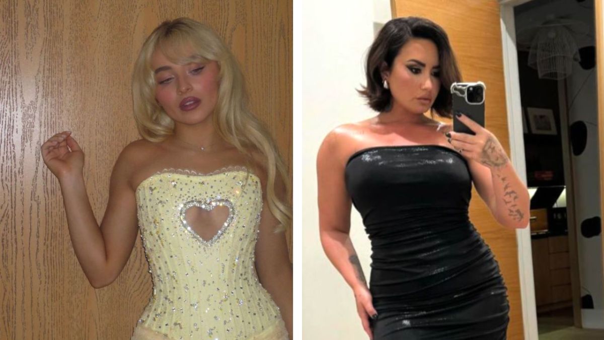 Sabrina Carpenter, Demi Lovato, & other celebs serving looks on IG ...